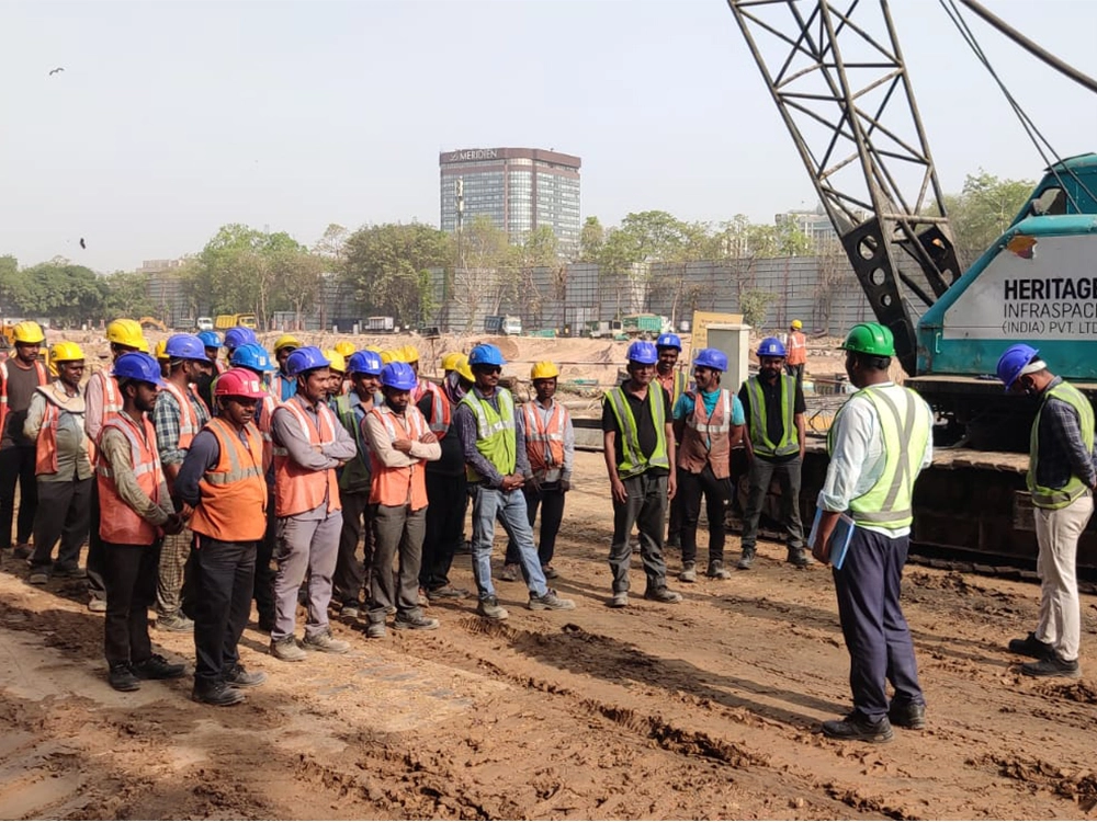 Shaligram Group X HIPL - A modern residential structure in Ahmedabad